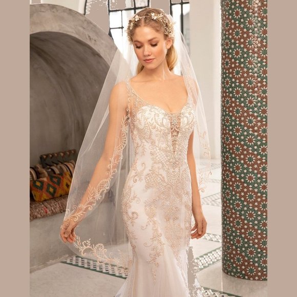 casablanca | Dresses | Teagan From Beloved By Casablanca Bl31 Wedding Dress | Poshmark